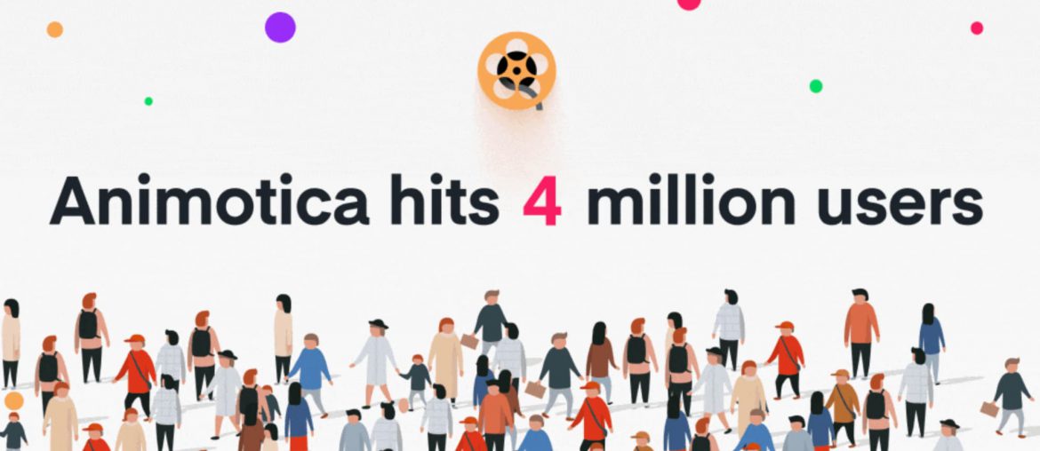 Animotica Hits 4 Million Users - Mixilab Blog
